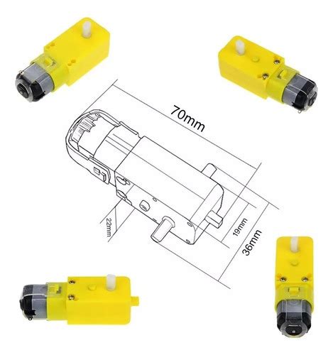 Motorreductor Con Llanta Para Carro Arduino Web Electro