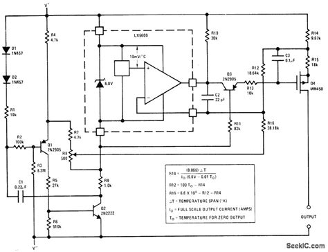 Micropowerthermometer Basiccircuit Circuit Diagram Micropowerthermometer Basiccircuit Circuit Diagram