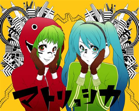 Gumi Hatsune Miku Matryoshka Vocaloid Twintails Vocaloid Konachan Com Konachan Com Anime