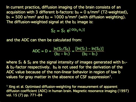 MRI BLOG Diffusion Weighted MR Imaging