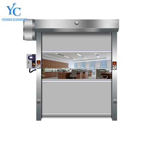 Industrial Pvc High Speed Rolling Shutter Doors Automatic Fast Quick Door For Warehouse China