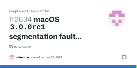 Macos `300rc1` Segmentation Fault When Training · Issue 2634