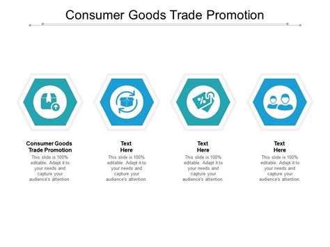 Consumer Goods Trade Promotion Ppt Powerpoint Presentation Icon