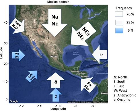 Synoptic Patterns Identified Over Mexico According Gwt 16 Download