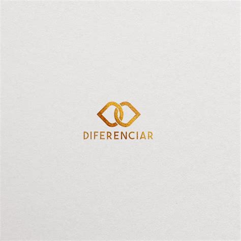 여성패션브랜드 로고 및 명함 디자인 의뢰 디페렌시아diferenciar 디자인 의뢰는 라우드소싱 명함 디자인 명함 로고