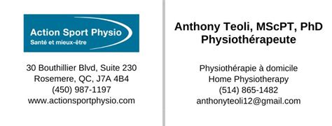 Anthony Teoli On Linkedin My Physiotherapy Services ‍‍‍‍‍‍ 🗣 For Those Who May Be Interested I…