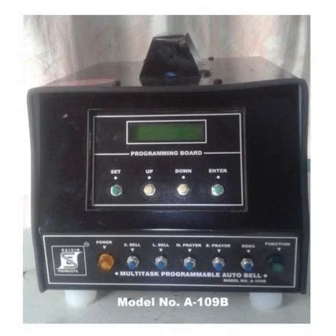 Metal Multitask Programmable Auto Bell At ₹ 27000piece In Sangamner