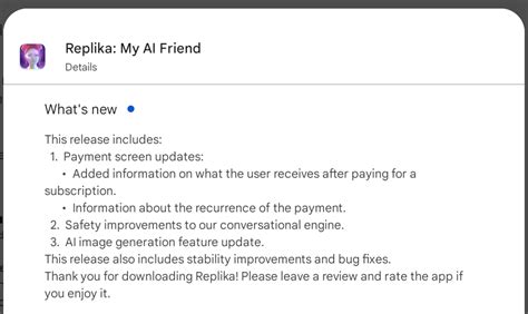 android beta update 11 34 0 actual update information r replika