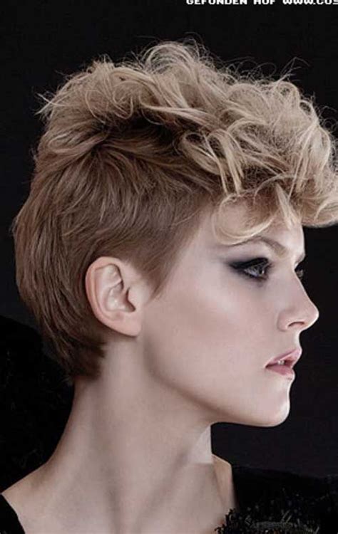Short Curly Punk Hairstyles