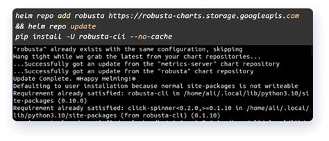 Troubleshooting Kubernetes Using Robusta On Kind