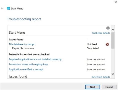 windows 10 error tile database is corrupt [fixed]