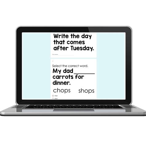 digital 1st grade spiral ela week 13 day 4 lucky little learners