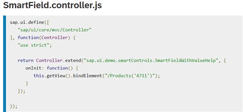 Solved Ui5 How To Use A Smart Field As A Selection Parame Sap