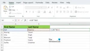 Combine Text From Multiple Cells Into One Cell In Excel