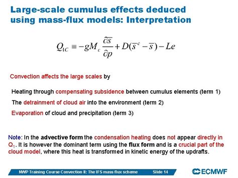 Numerical Weather Prediction Parameterization Of Diabatic Processes Convection