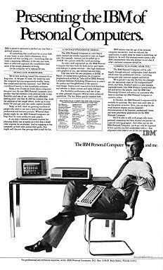 Presenting Vintage Apple Computer History Museum Business Tools Advertising Campaign Ibm