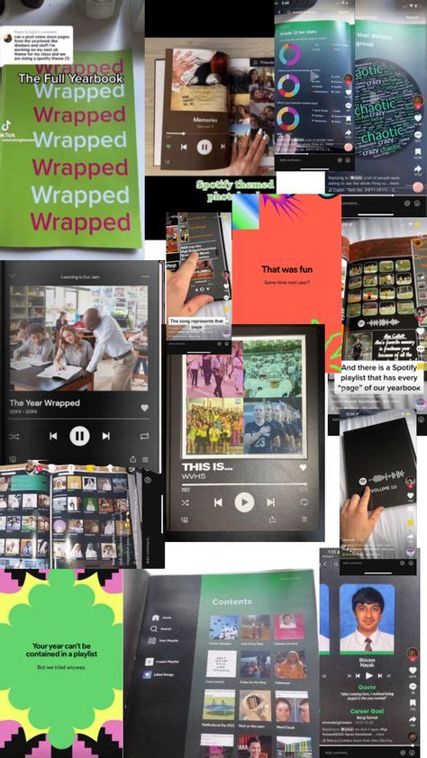 Spotify Wrapped Yearbook