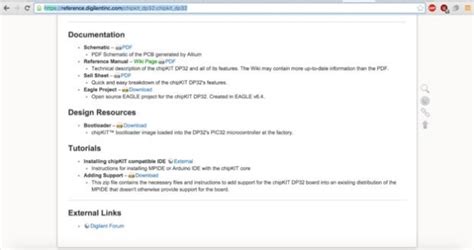 Programming Your Chipkit Dp32 Using The Arduino Ide