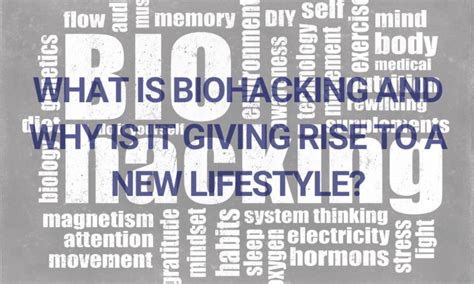 What is Biohacking and Why is it Giving Rise to a New Lifestyle - Regenus Center | East Hanover ...