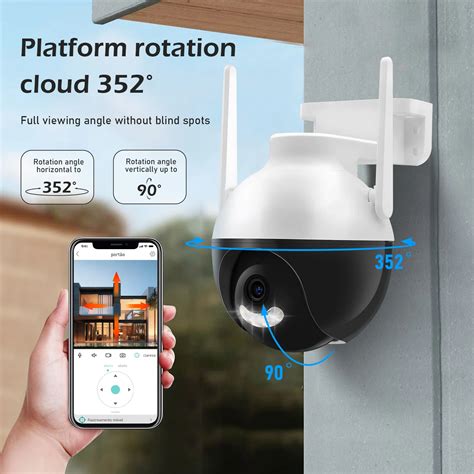 Icsee Icsee External Security Wireless Ip Camera Hd 4mp Eudy Camera
