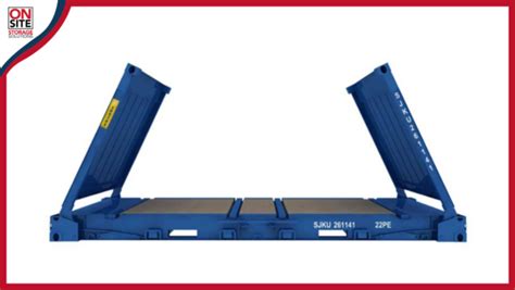 Flat Rack Container Transporting Oddly Shaped Items