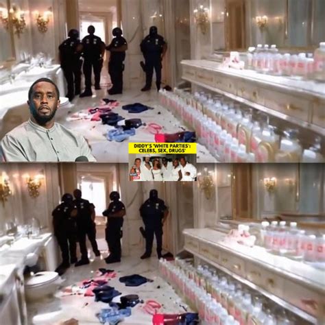 1,000 bottles of baby oil seized from Diddy's 'freak off' den. Internet ...