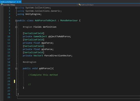 Addforce Method In Unity Applying Forces To Rigidbodies
