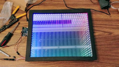 How To Build An Infinity Mirror With Controllable Leds Arduino