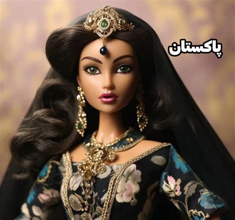 هوش مصنوعی باربی متعلق به هر کشور را ترسیم کرد؛ باربی ایرانی پرچمدار