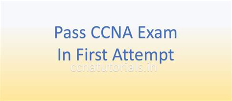 How to pass CCNA exam in first attempt. full guide - CCNA TUTORIALS