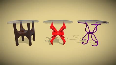 Plastic Tables 3d Models Sketchfab