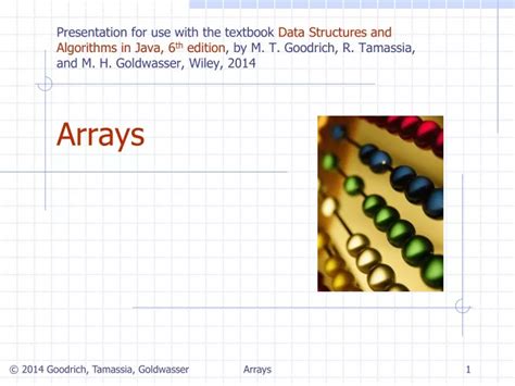 Ppt Arrays Powerpoint Presentation Free Download Id467157