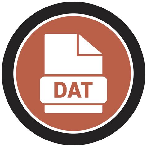 Dat Extension File File Format Icon Download On Iconfinder
