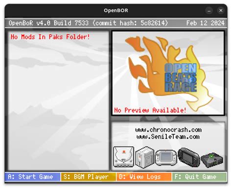 install openbor 4 on arch linux using the snap store snapcraft