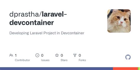Github Dprasthalaravel Devcontainer Developing Laravel Project In