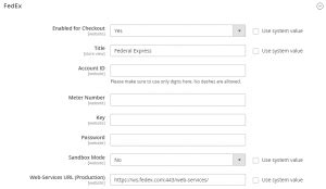 How To Configure FedEx Shipping Carrier In Magento MageComp
