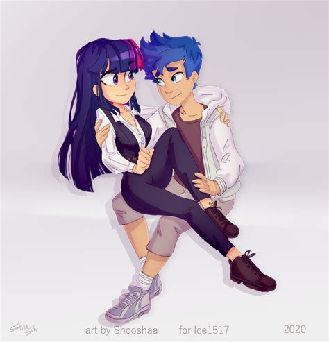 Flash Sentry And Twilight Sparkle Human