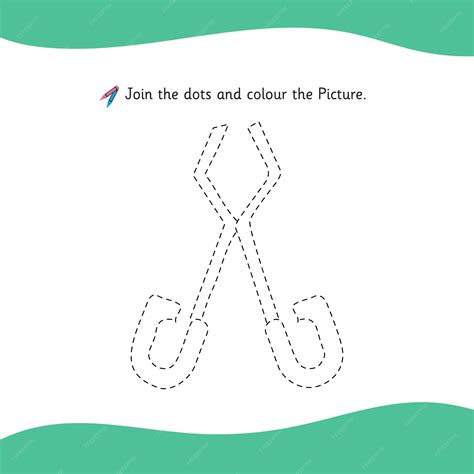 Premium Vector A Card That Says Join The Dots And Colour The Picture