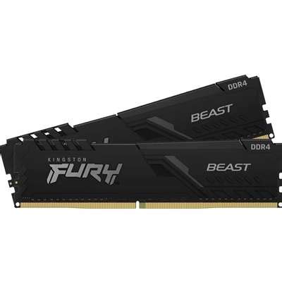 Kingston Fury Beast KF436C18BBK2/64 System Memory 64GB, 3200MHz, (2 x ...