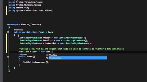 Getting Started With VSphere NET Application Development YouTube