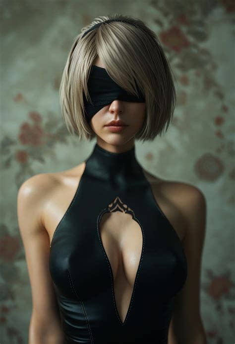 Portrait Of Ralistic 2b By Madeupgirls On Deviantart