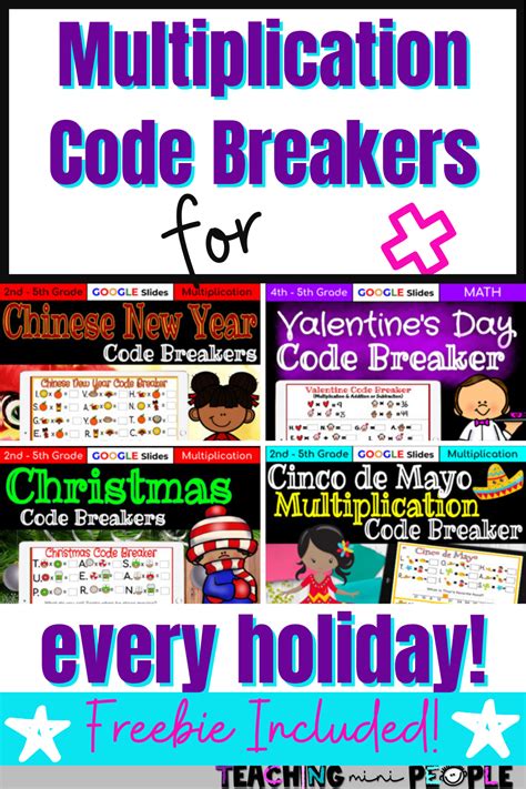Code Breakers For Multiplication