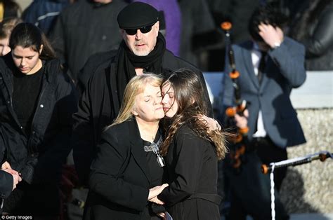 Mourners Gather For Cranberries Singer Dolores Oriordan Daily Mail