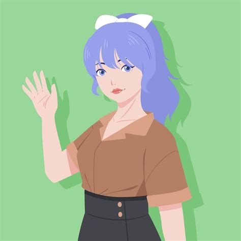 Anime Girl Pose Reference Vectors Download Free High Quality Vectors