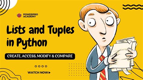 Python Lists Vs Tuples Beginner Guide To Creating Accessing Modifying Python Tutorial