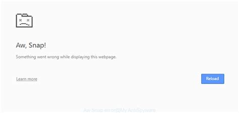 how to fix aw snap error [removal guide]