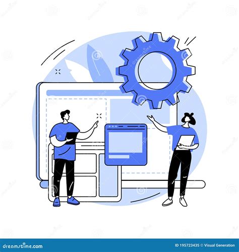 webpage programming mobile app ui kit vector illustration