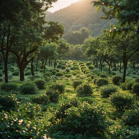 Microclimate Effects Explore How Background Premium Ai Generated Image