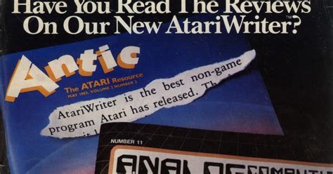 1983 Atari Connection Ataris Word Processor Atariwriter