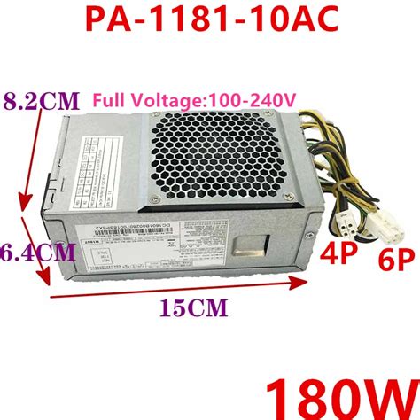 New Original PSU For Acer 6Pin 180W Power Supply PA-1181-10AC PA-1181 ...